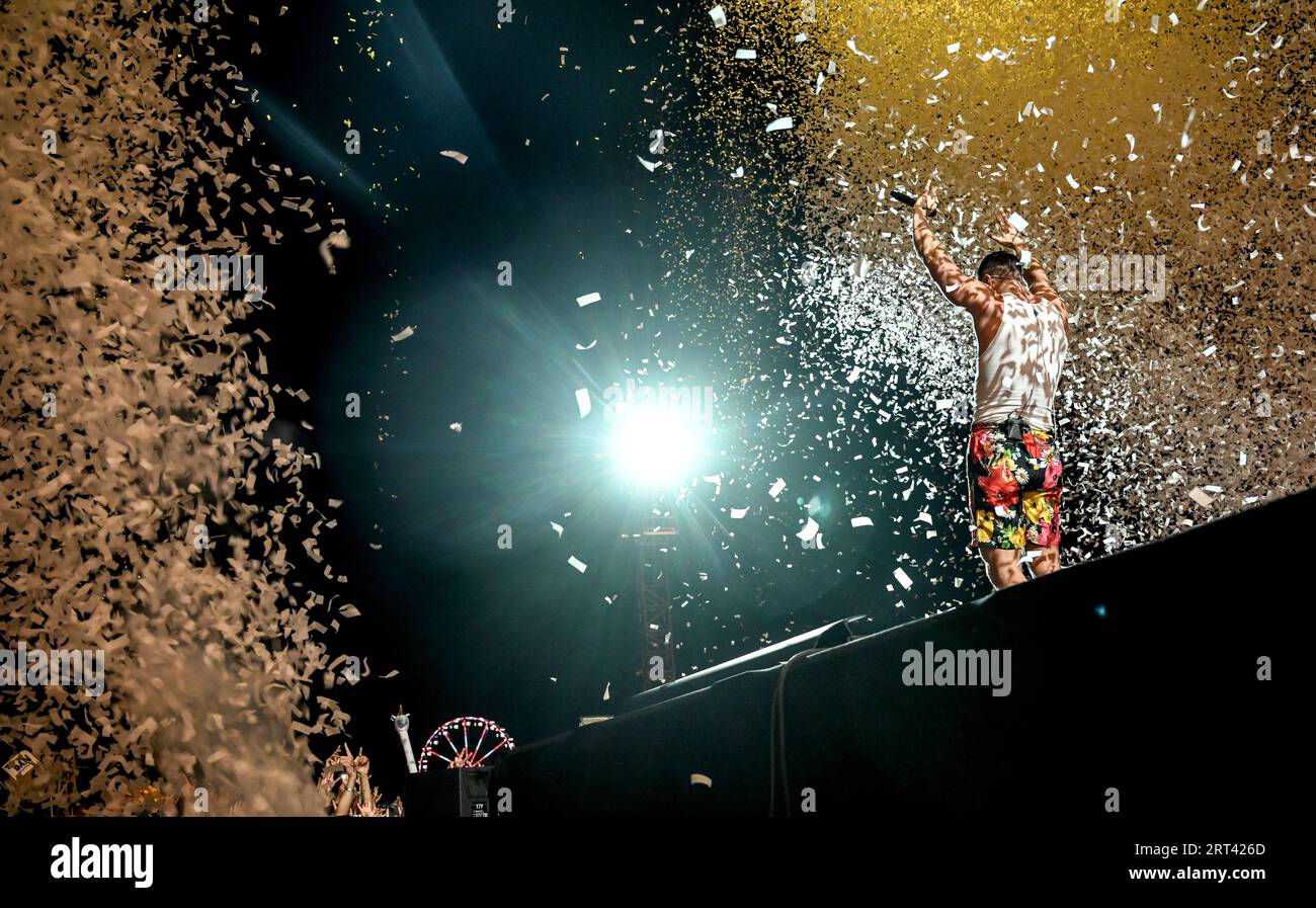Berlin, Germany. 10th Sep, 2023. Singer Dan Reynolds of the US rock ...