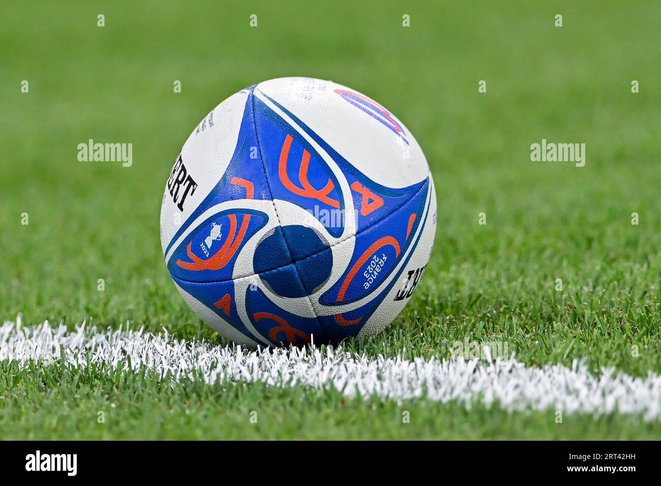 Official Gilbert Ball illustration during the Rugby World Cup RWC 2023 ...