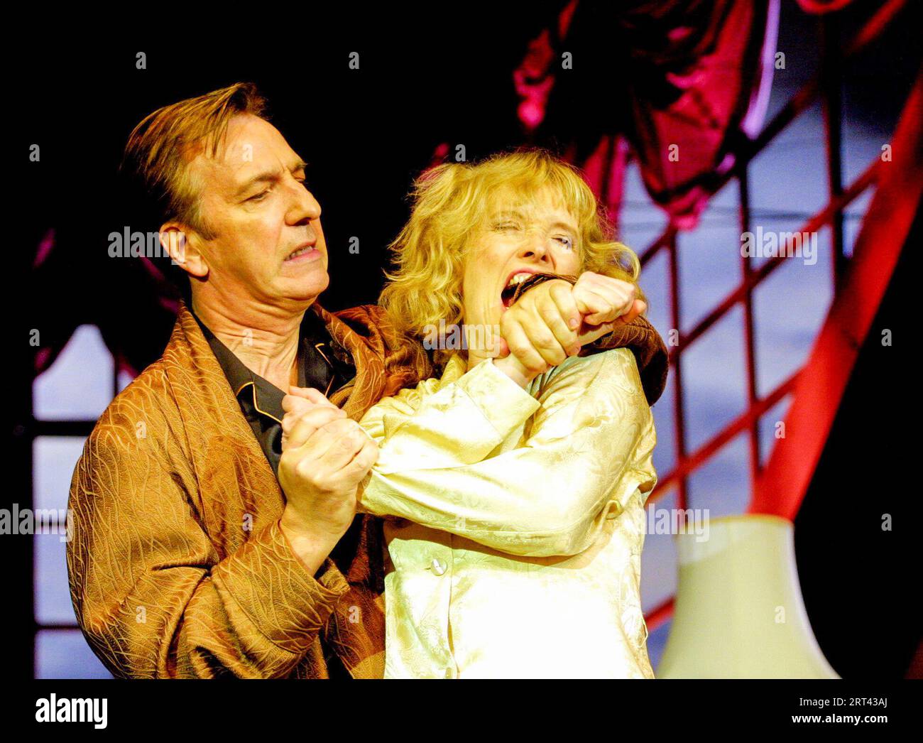 Alan Rickman (Elyot Chase), Lindsay Duncan (Amanda Prynne) in PRIVATE ...