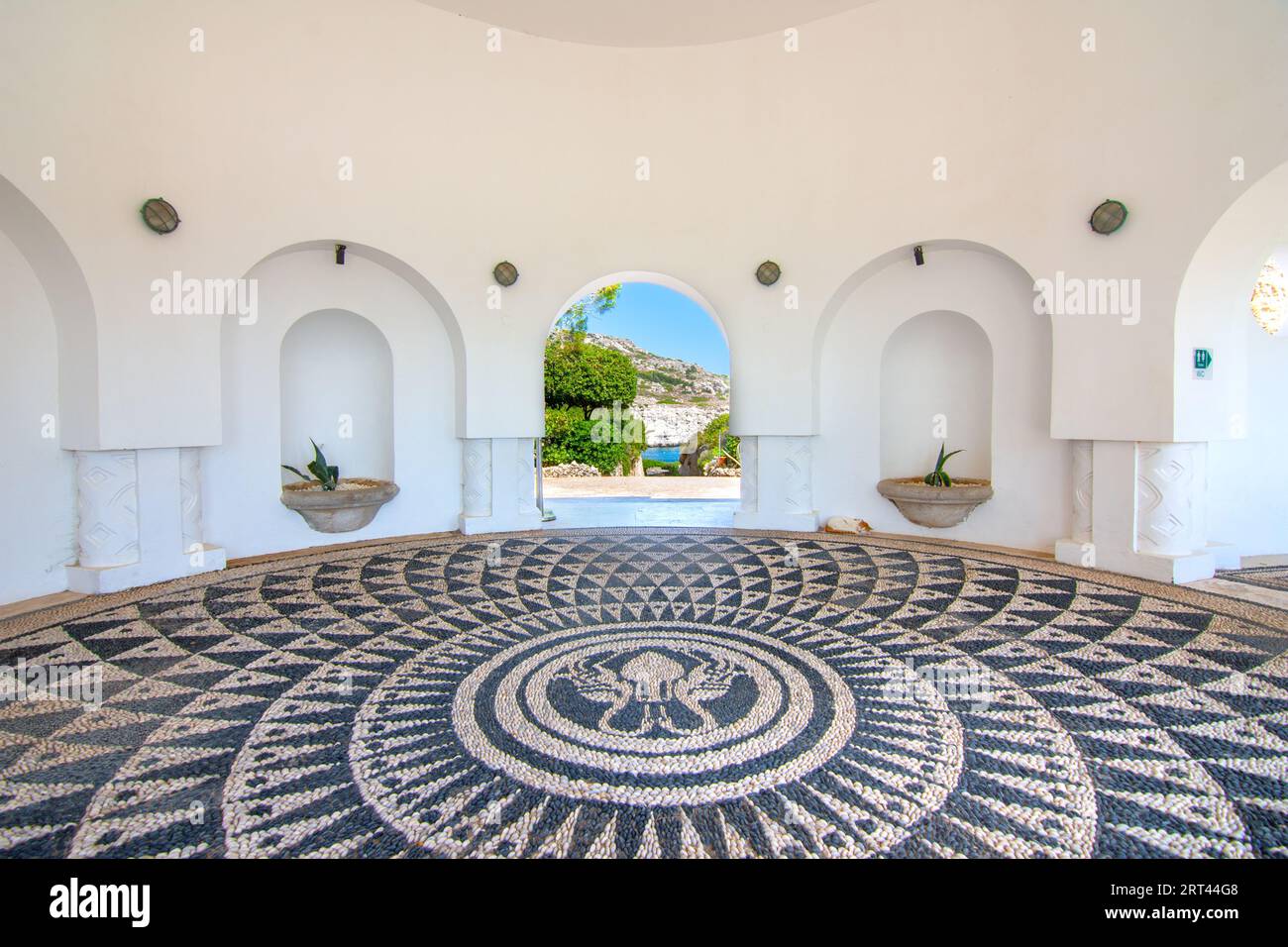 The beautiful buildings at Kalithea Springs constructed in the 1930s ...