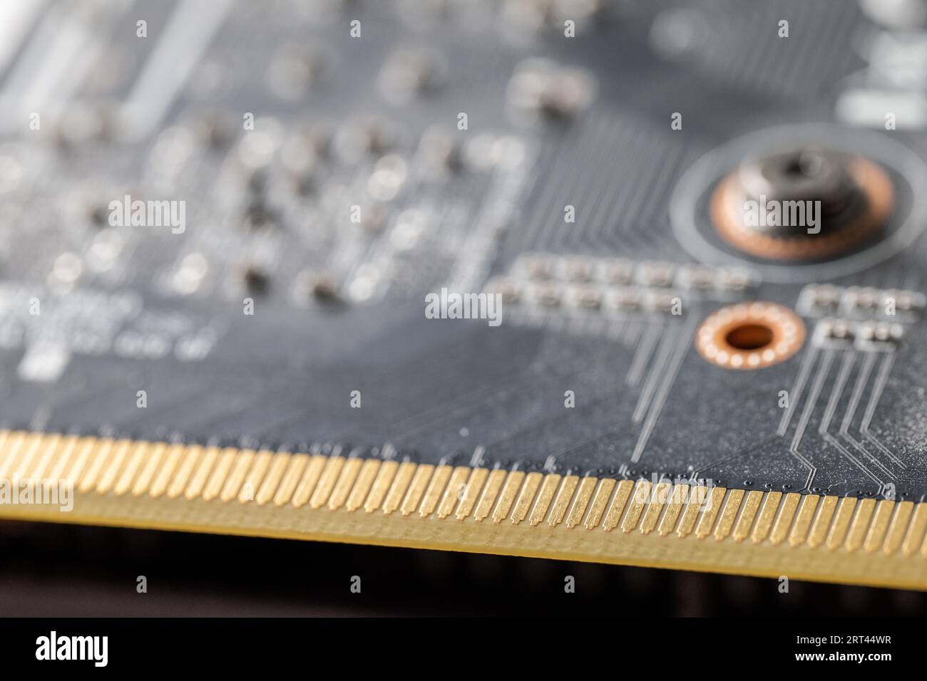 Macro Photograph of a Graphics Card Stock Photo - Alamy