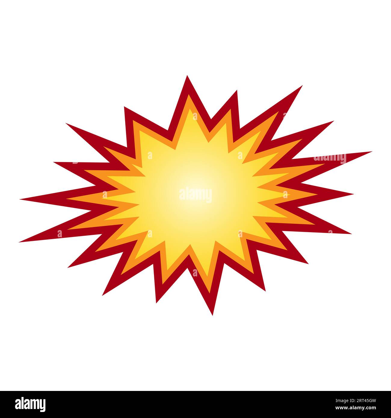 Vector star burst. Boom splash icon isolated Stock Vector Image & Art ...