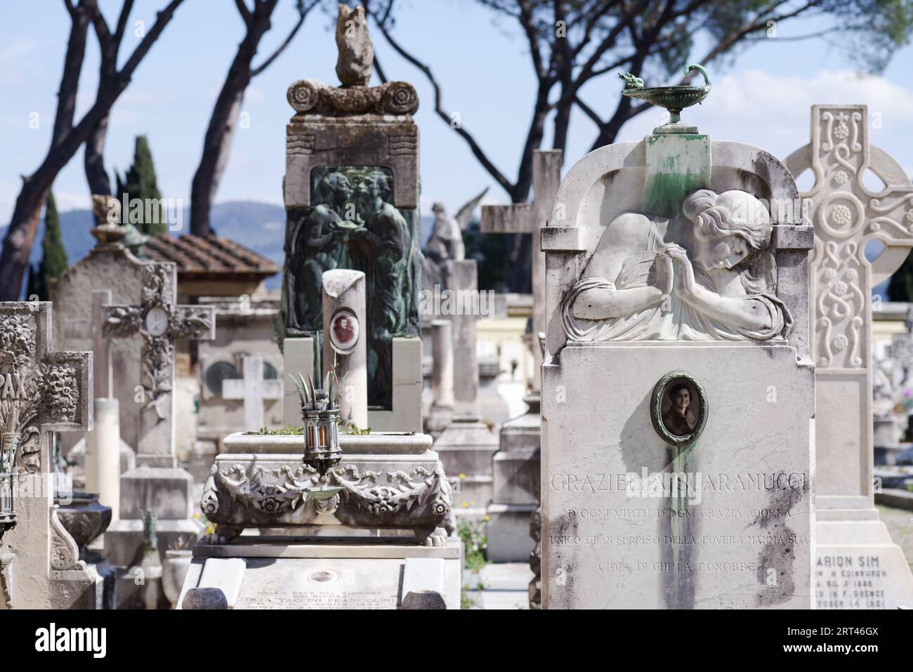 Cimitero delle Porte Sante (The Sacred Doors Cemetery) in Florence ...