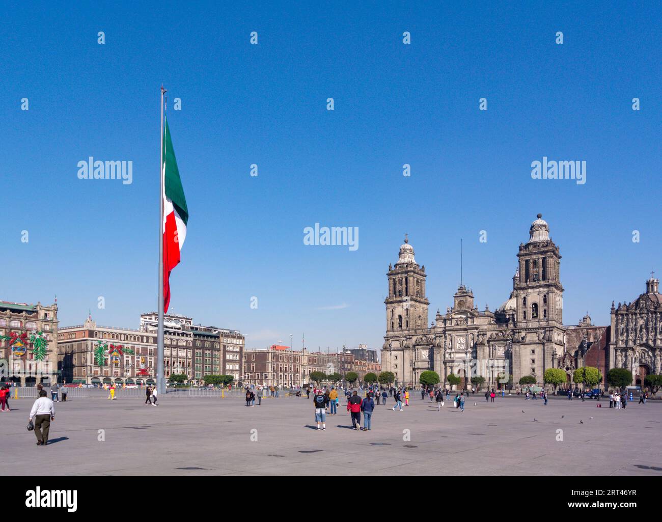 Mexico City, CDMX, Mexico, Catedral Metropolitana de México DF AR at a ...