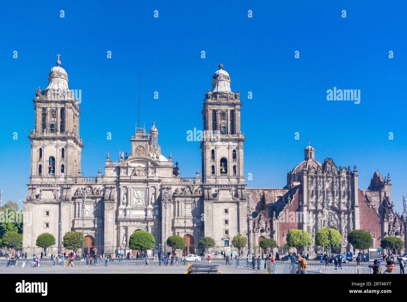 Mexico City, CDMX, Mexico, Catedral Metropolitana de México DF AR at a ...