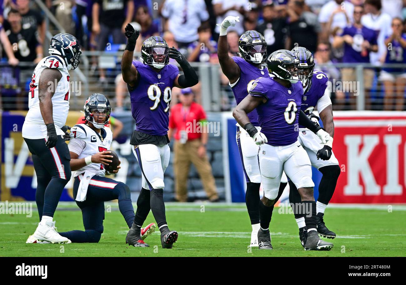 Roquan smith ravens hi-res stock photography and images - Alamy