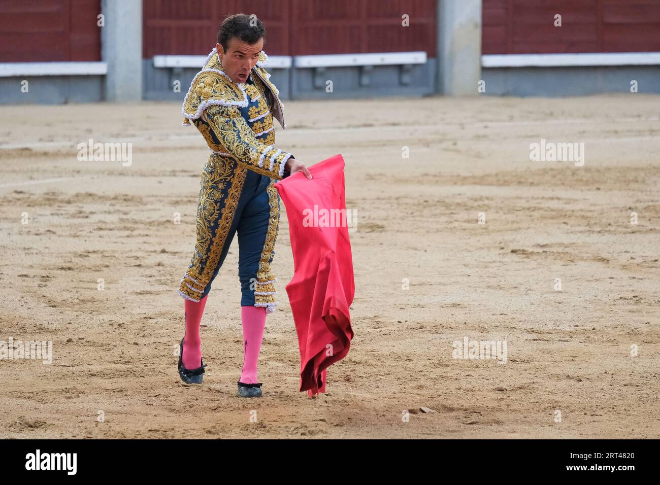 the bullfighter Damián Castaño during the bullfight of Corrida de Toros ...