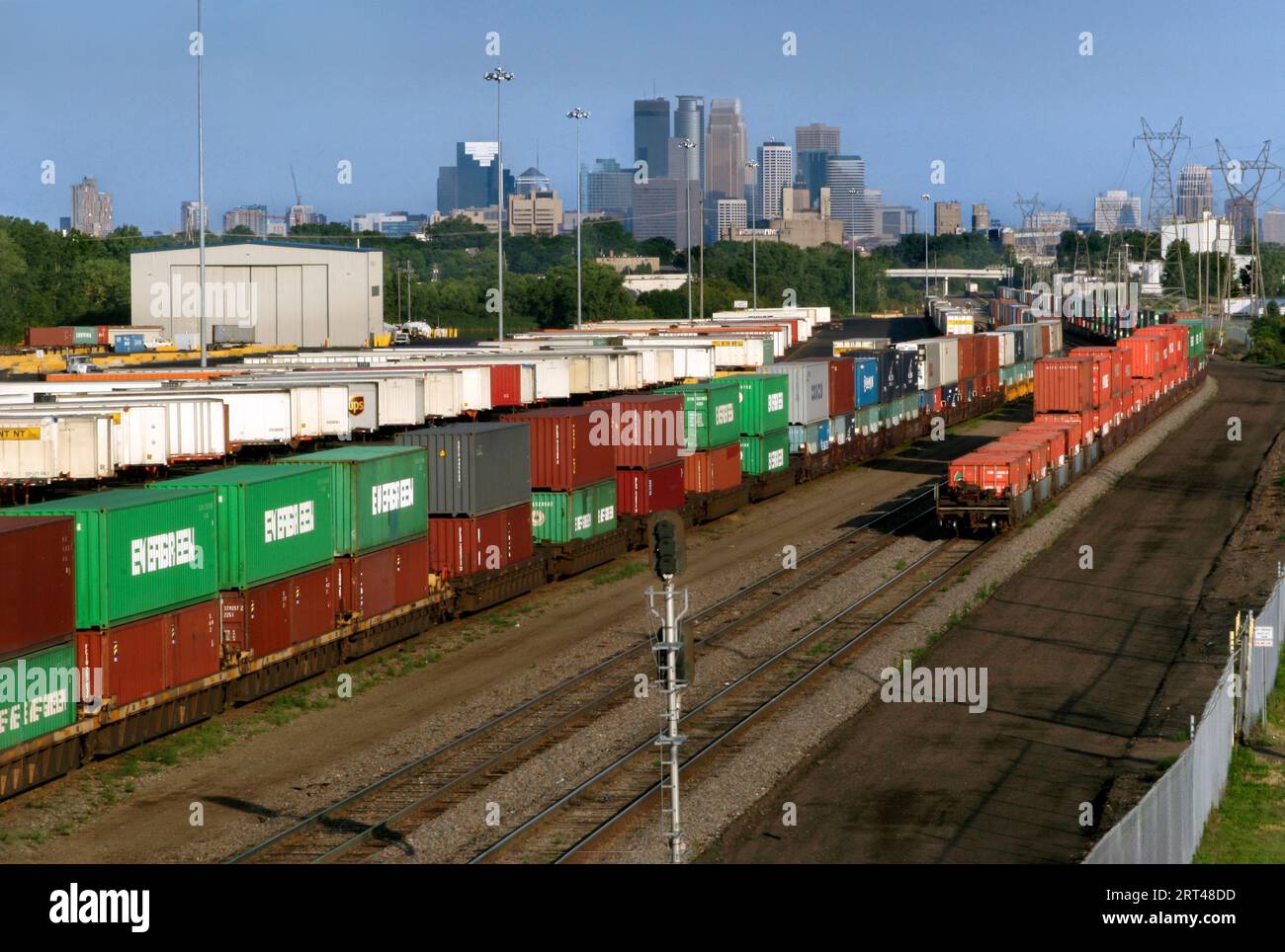 Transcontinental railroad america hi-res stock photography and images - Alamy