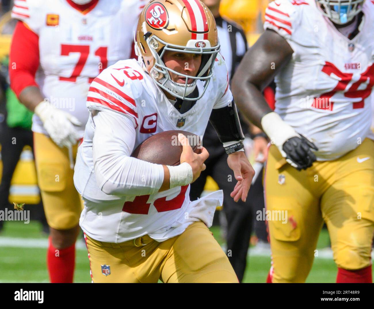 Pittsburgh, United States. 10th Sep, 2023. San Francisco 49ers ...