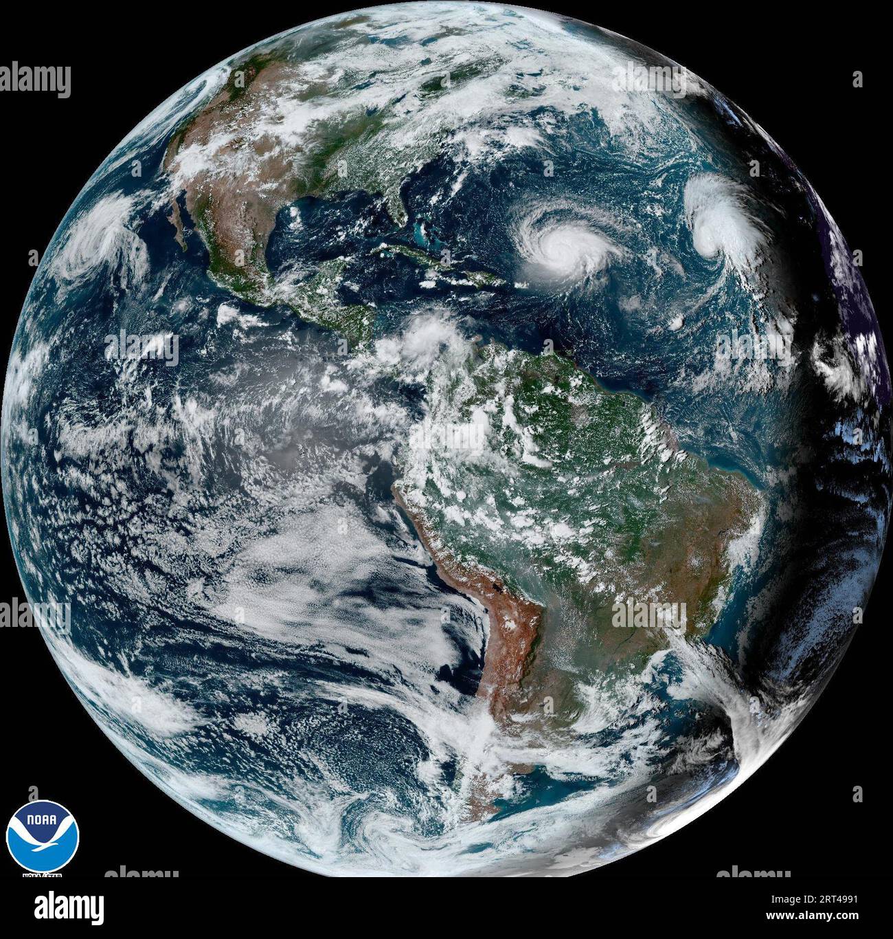 East Coast, USA. 10th Sep, 2023. Hurricane Lee maintained major ...
