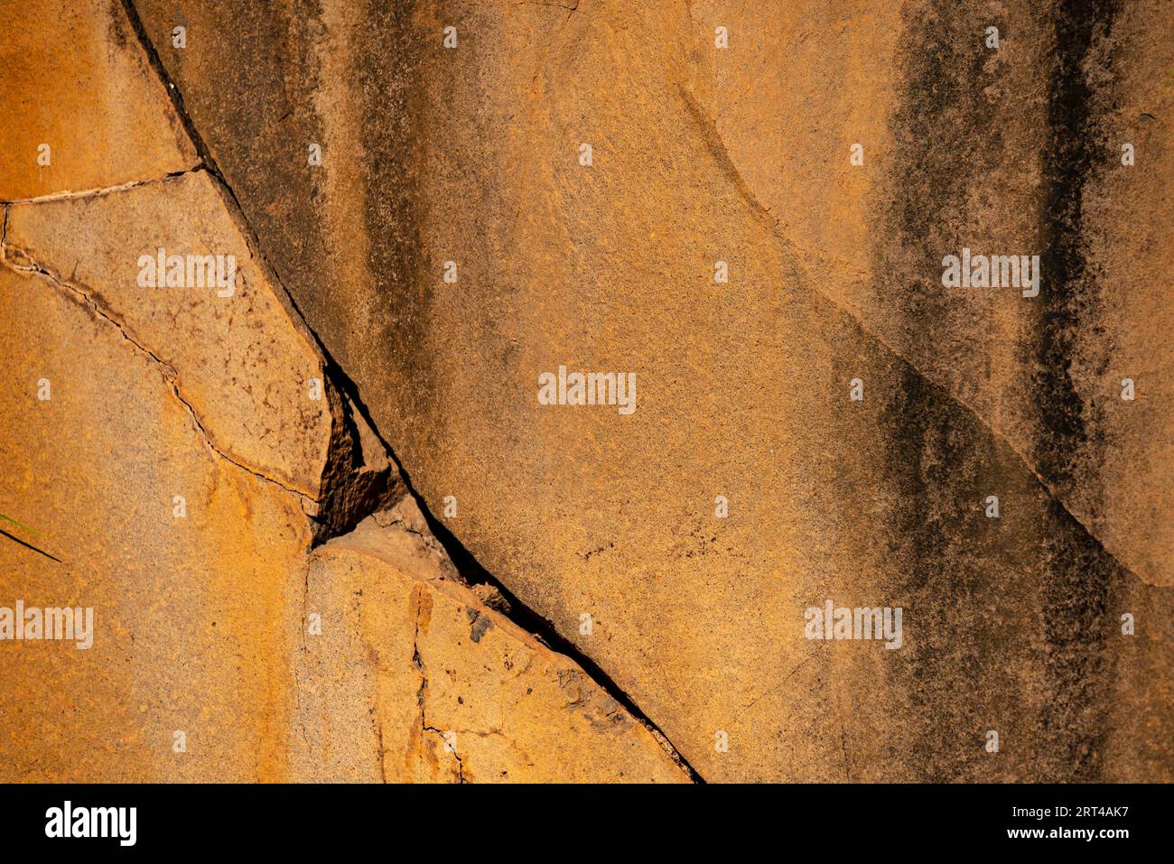 Volcanic stone background in orange and brown colors, Madeira, Portugal ...