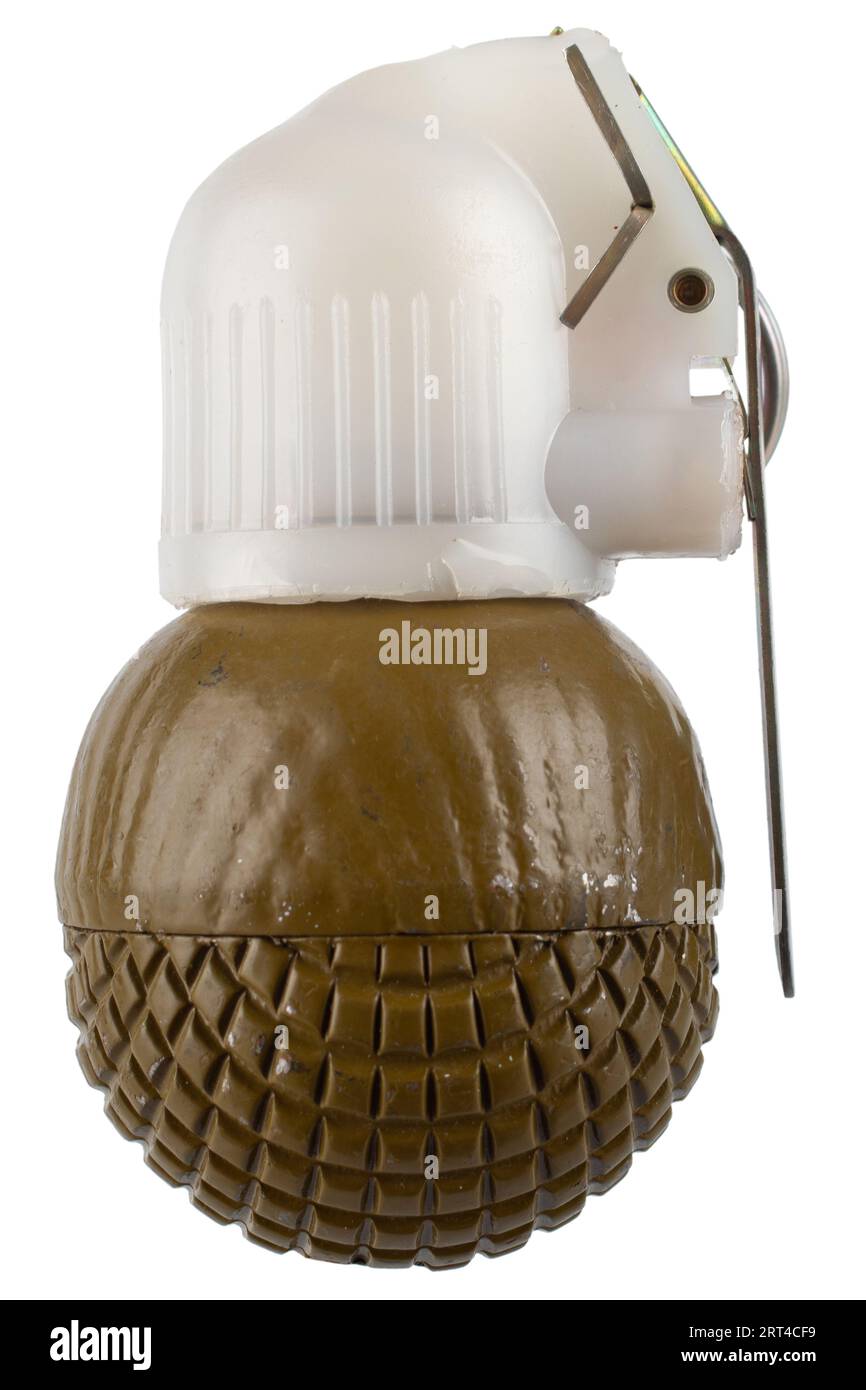 Soviet hand grenade RGO isolated on white background Stock Photo - Alamy