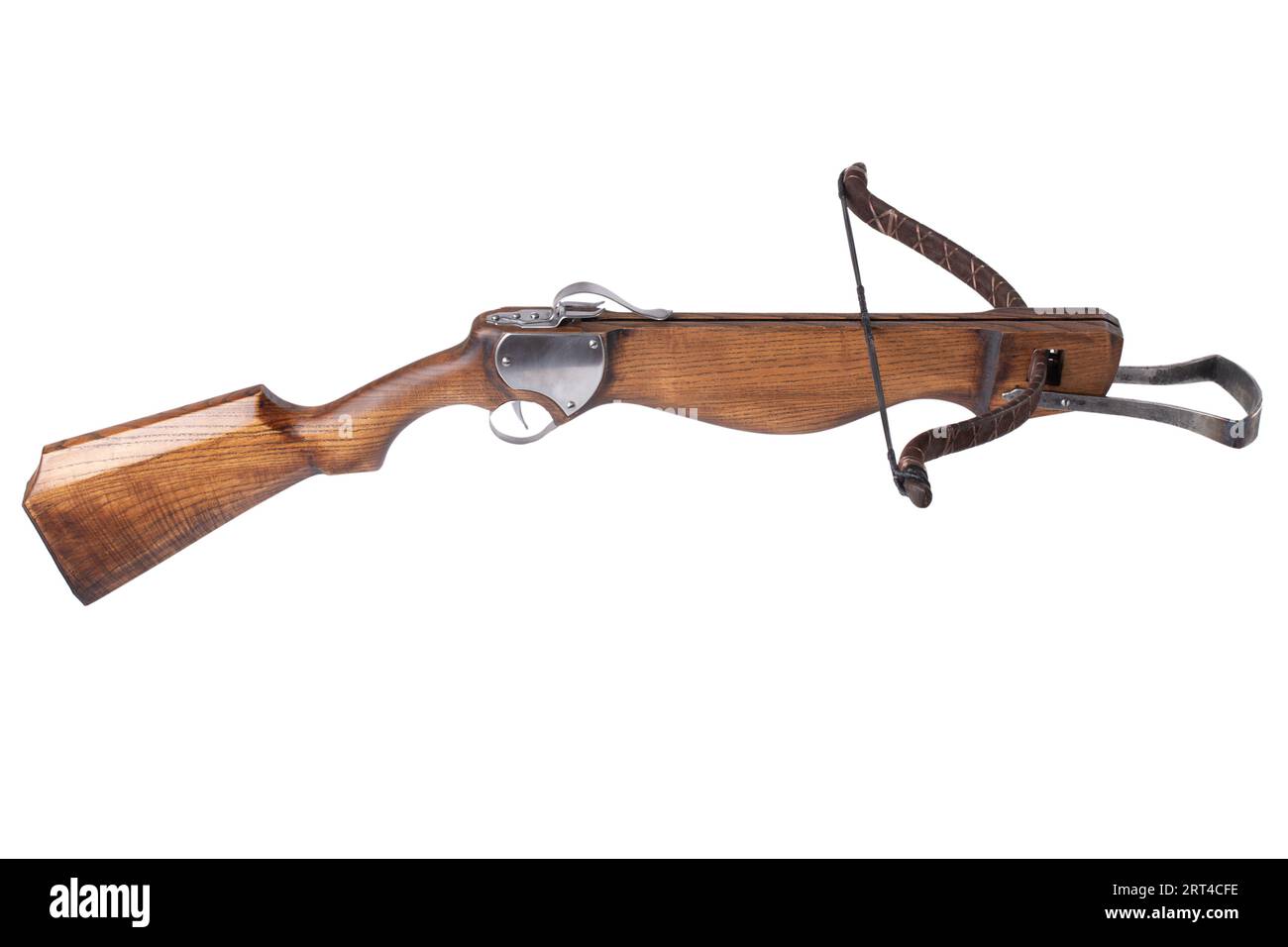 vintage crossbow isolated on white background Stock Photo - Alamy