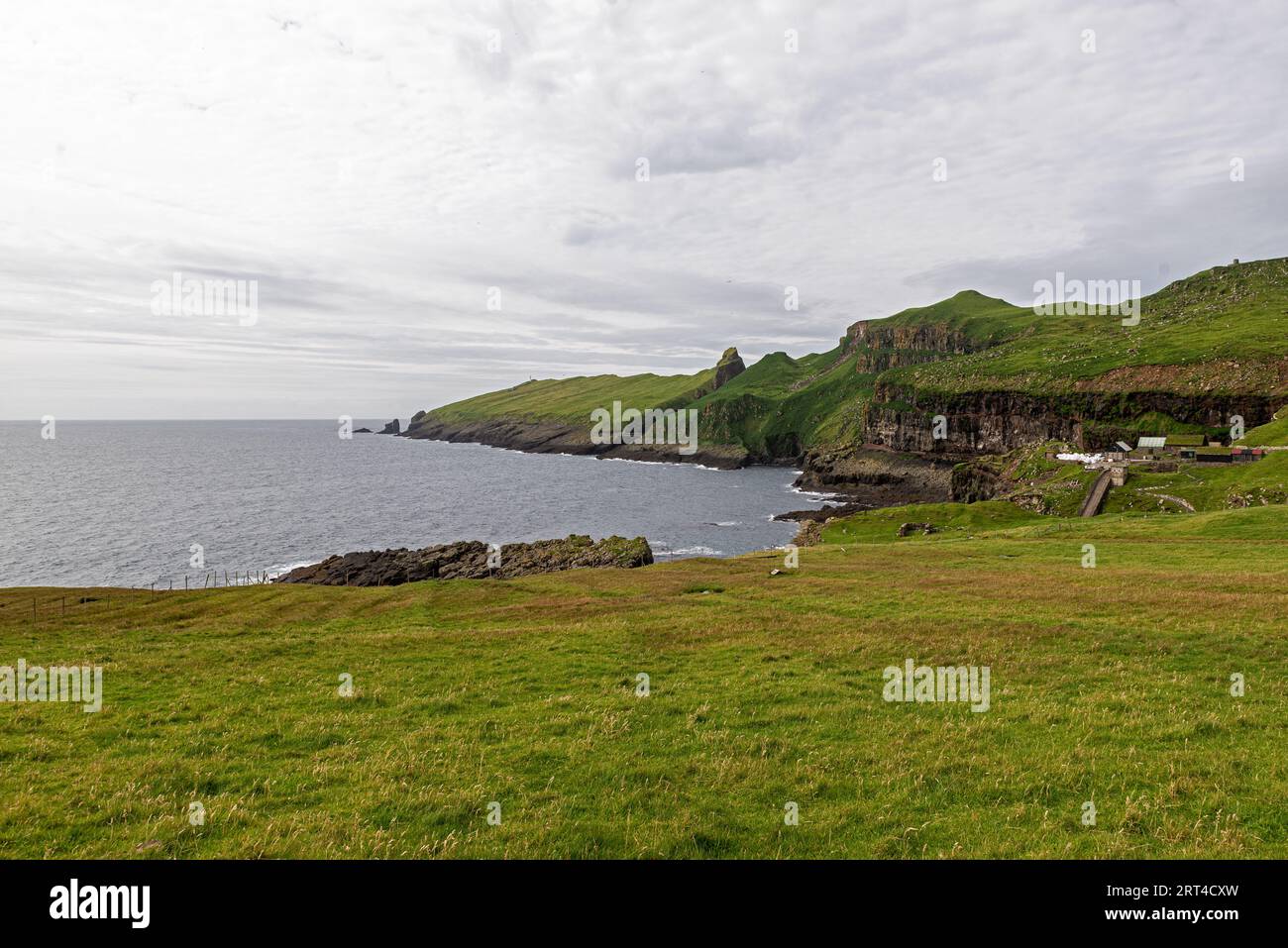 Islet of Mykineshólmur, Mykines Island, Faroe Islands Stock Photo - Alamy