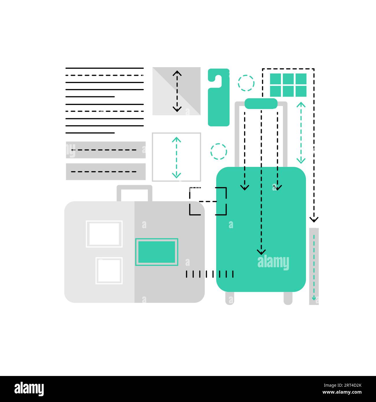 Hotel baggage service. Staff care, porter luggage service, hotel ...