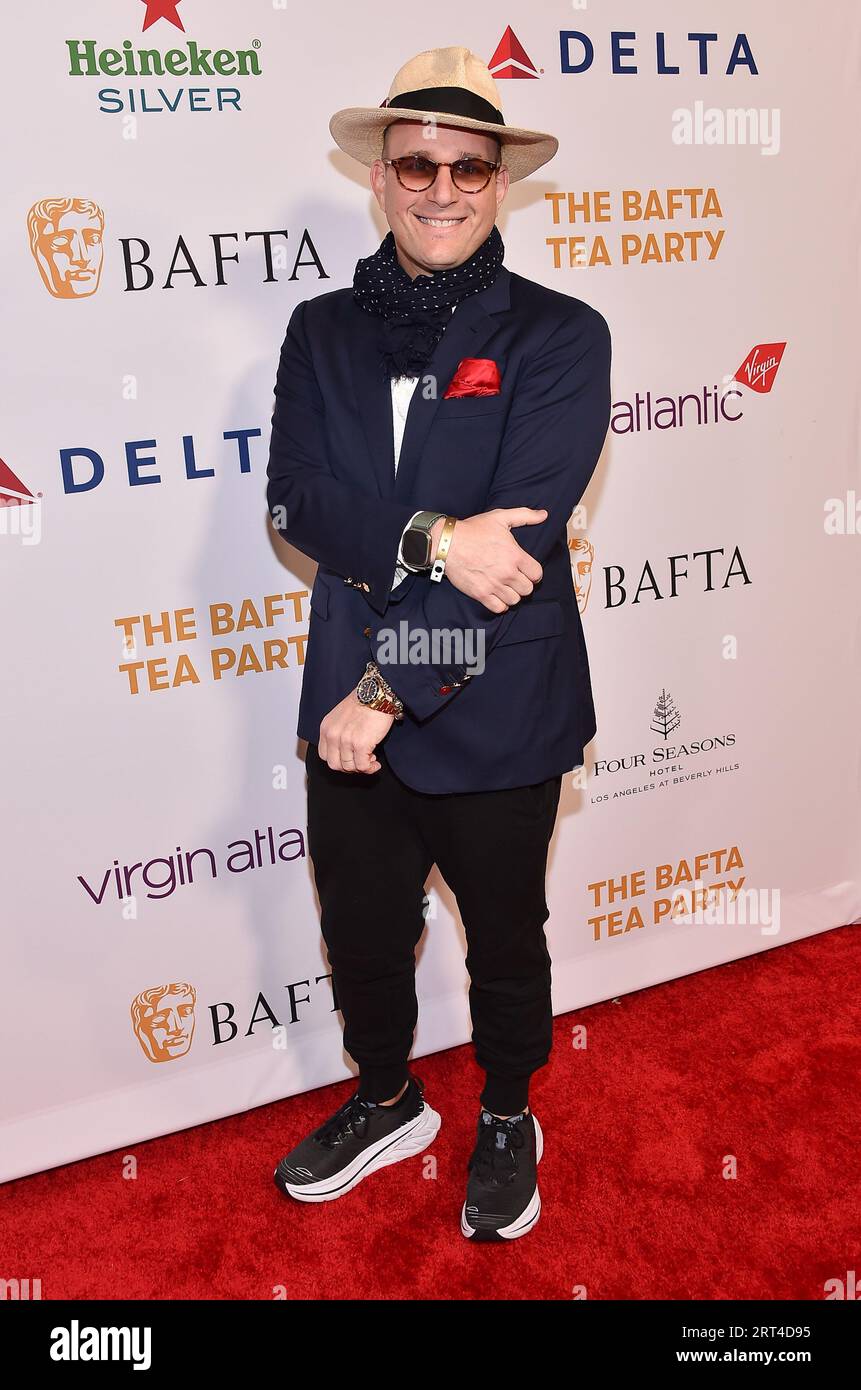 January 14, 2023, Beverly Hills, California, USA: J. Ralph arrives for ...