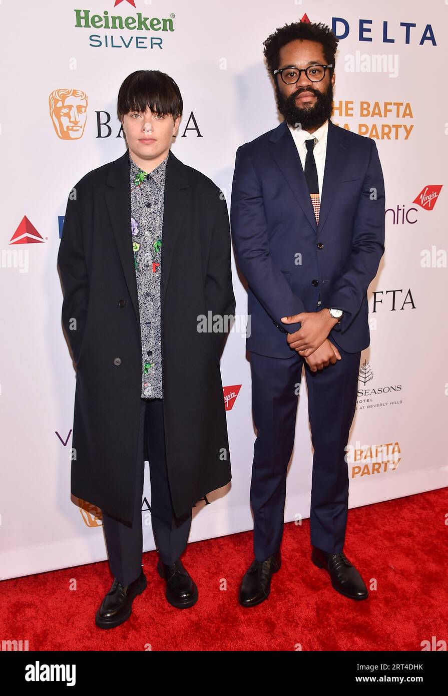 January 14, 2023, Beverly Hills, California, USA: Charlotte Wells and ...