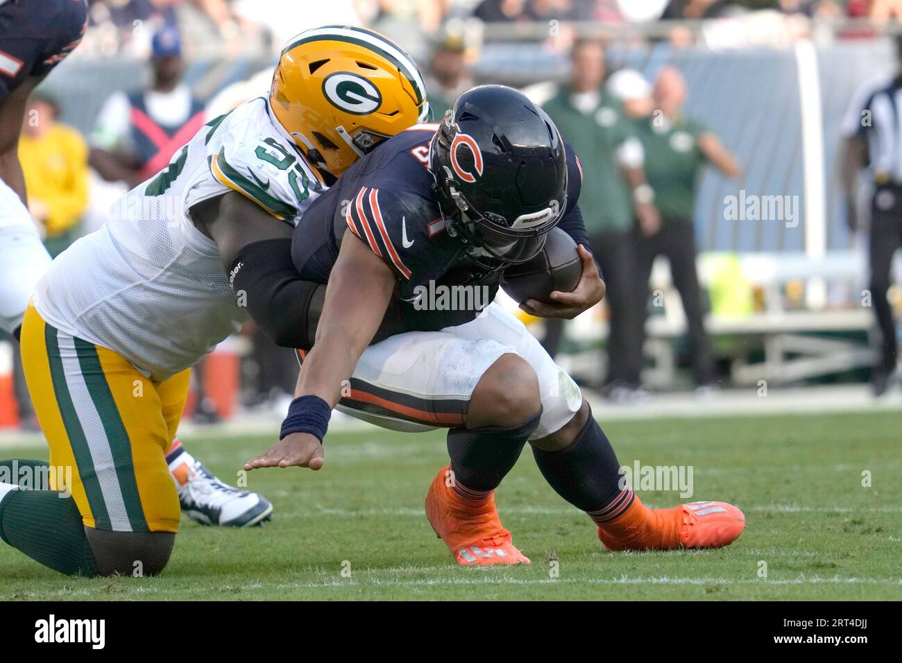 Bears Tackling Packers