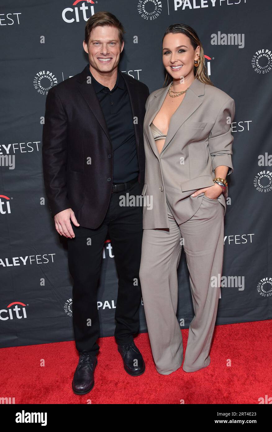 April 2, 2023, Hollywood, California, USA: Chris Carmack and Camilla ...
