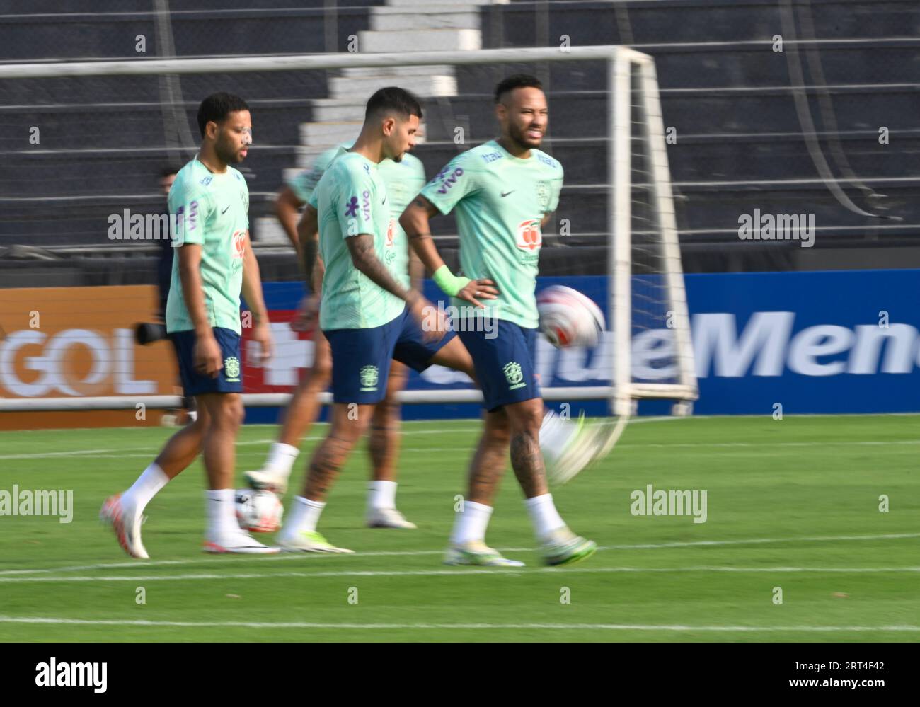 Lima -Peru, September 10, 2023, Brazilian football team player Neymar ...