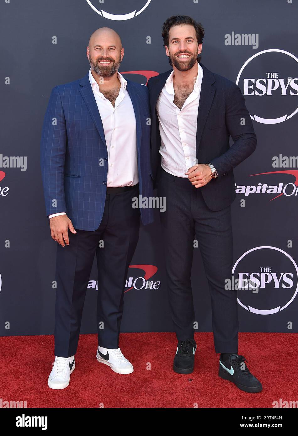 July 12, 2023, Hollywood, California, USA: Mike Rabil and Paul Rabil ...