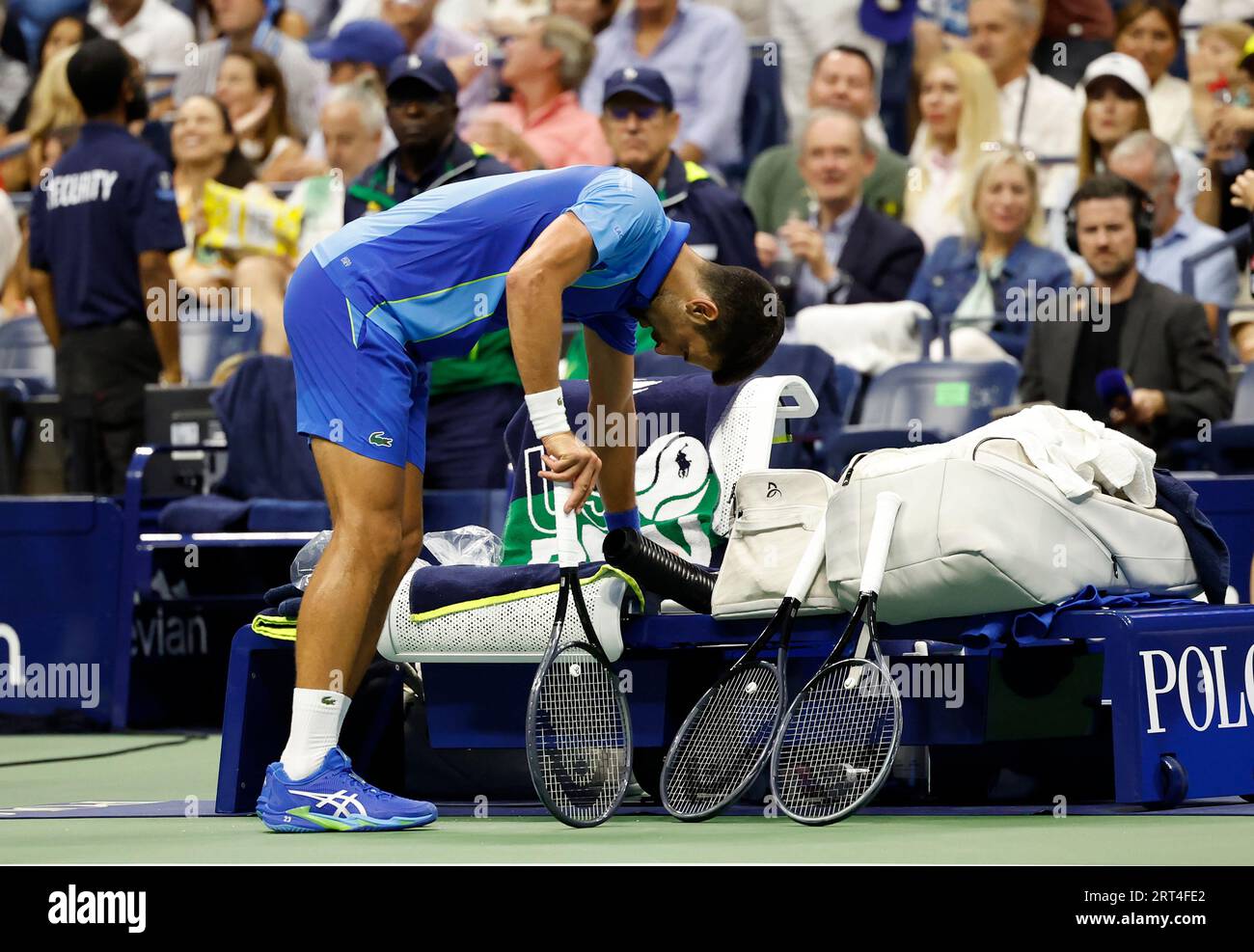 Flushing Meadow, United States. 10th Sep, 2023. Novak Djokovic of ...