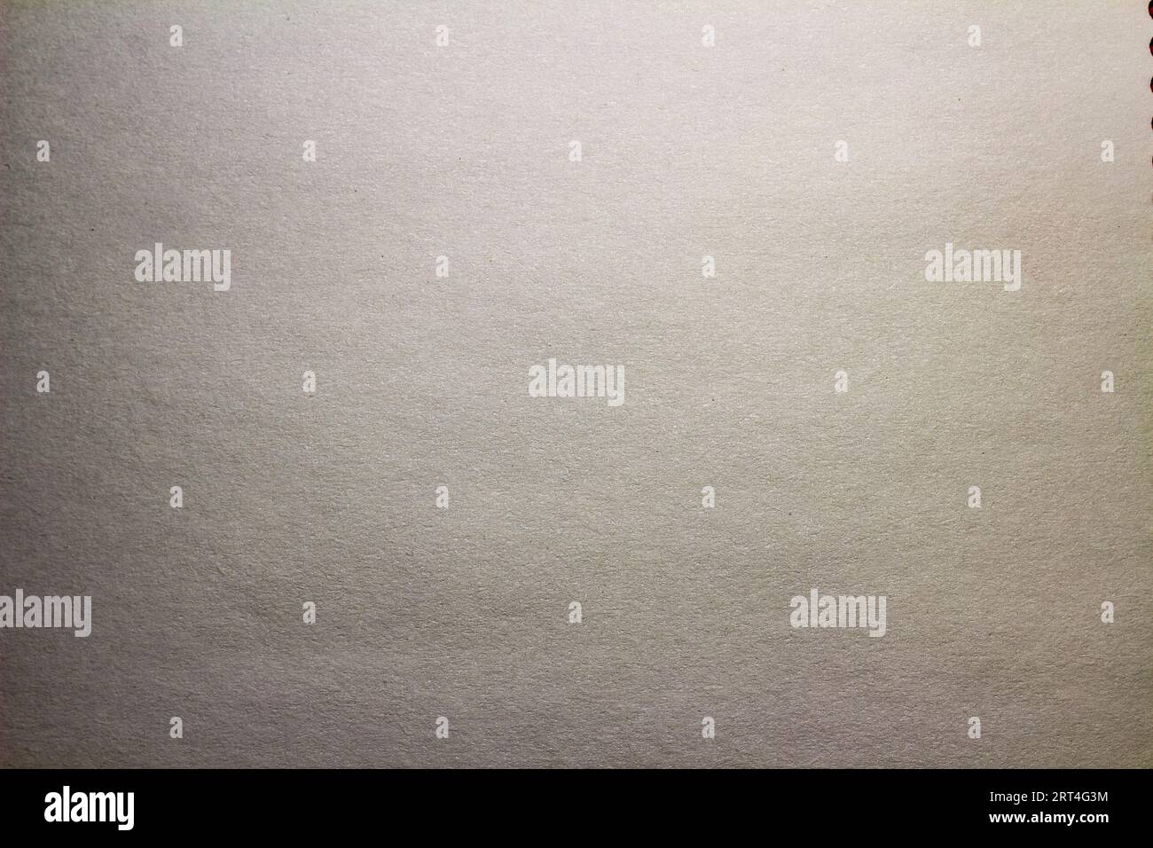 White paper texture background with natural vignette, close up Stock ...