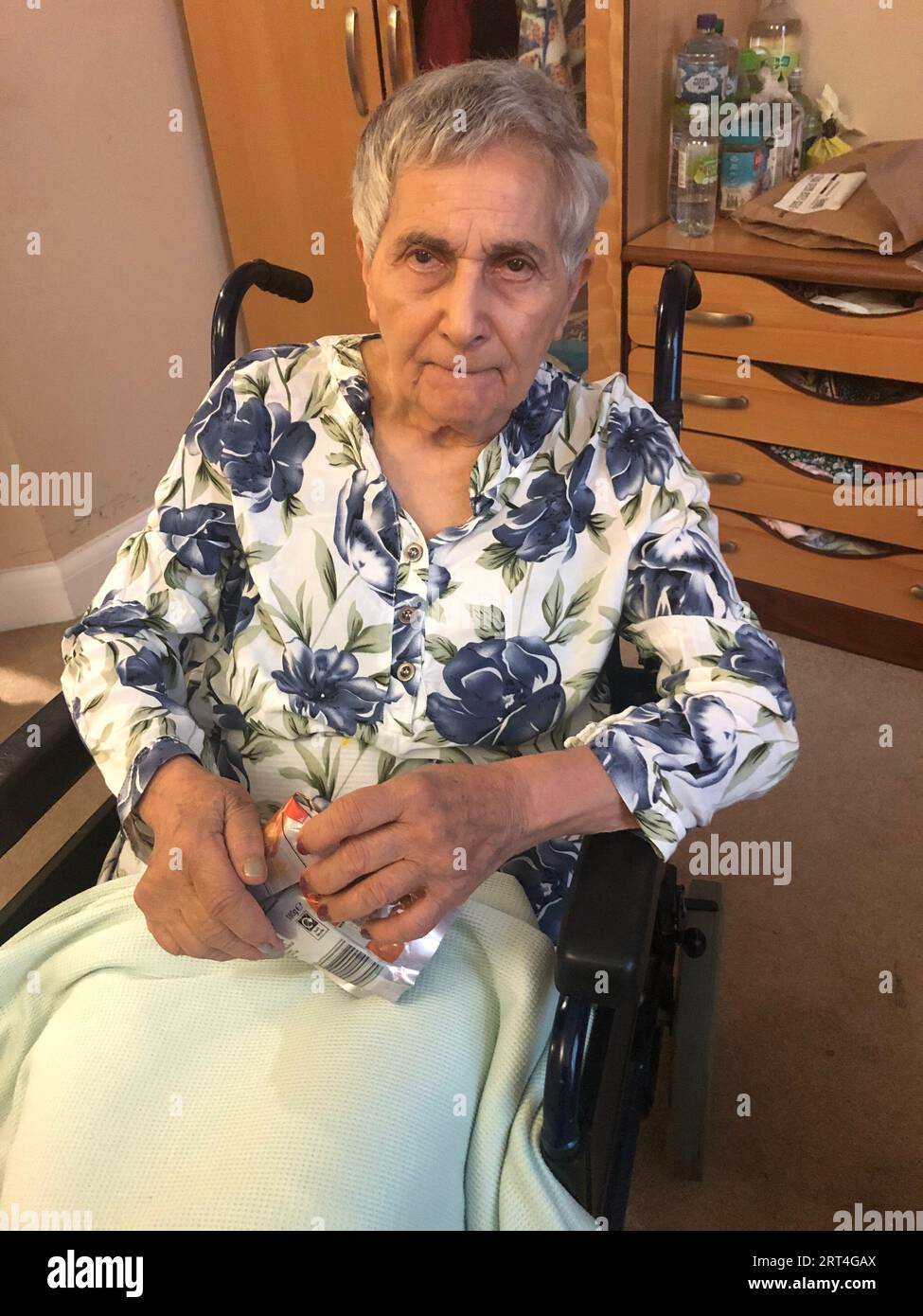 Adina Tovy Photographer, at Nightingale House, 81 years of age at ...