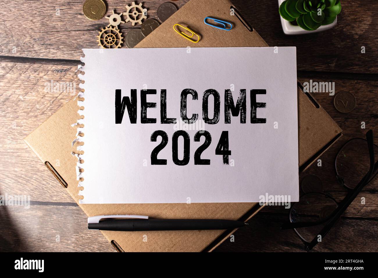 Welcome 2024 hi-res stock photography and images - Alamy