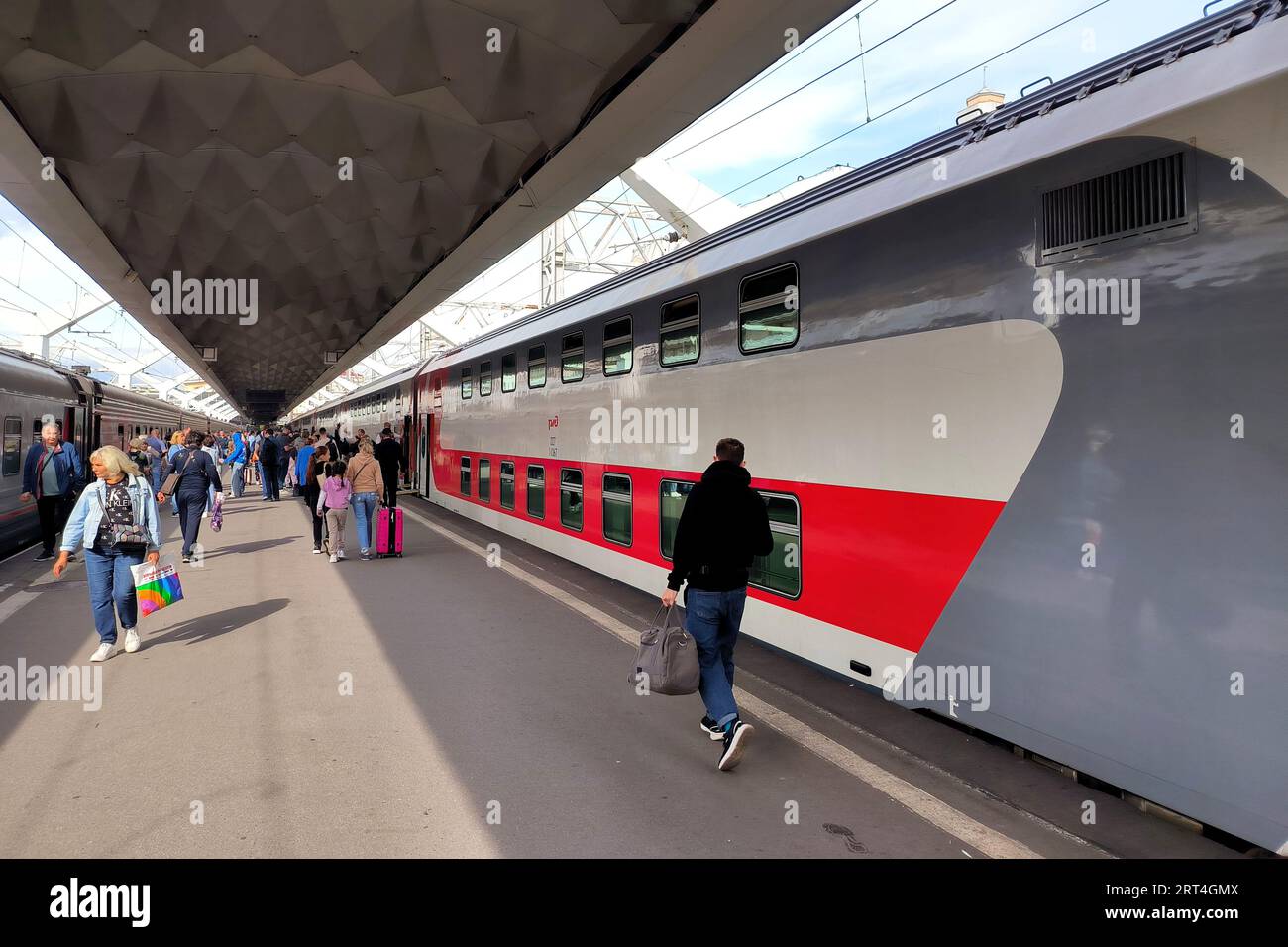 Russian Federation. Saint-Petersburg. Russian Railway, Russian Railways ...