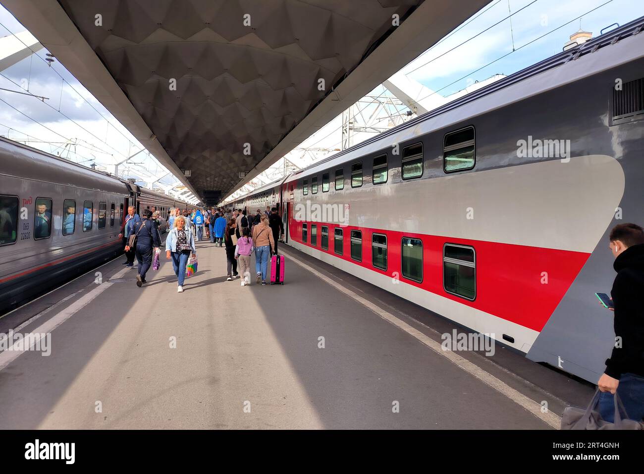 Russian Federation. Saint-Petersburg. Russian Railway, Russian Railways ...