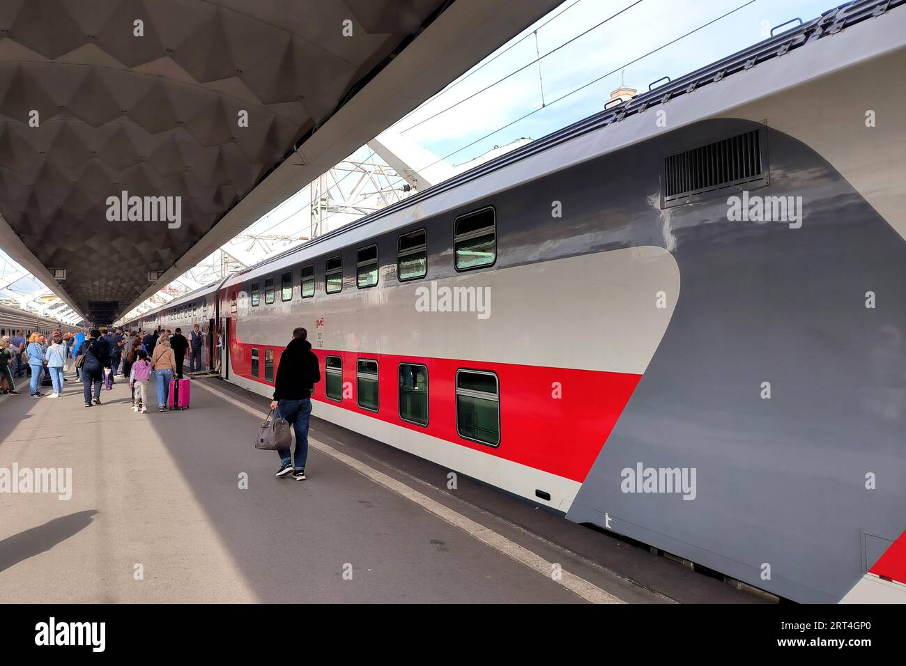Russian Federation. Saint-Petersburg. Russian Railway, Russian Railways ...