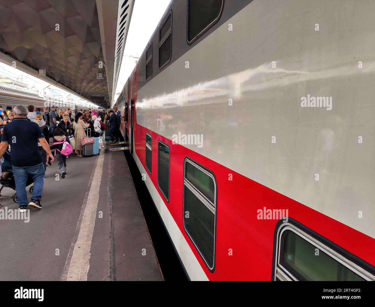 Russian Federation. Saint-Petersburg. Russian Railway, Russian Railways ...