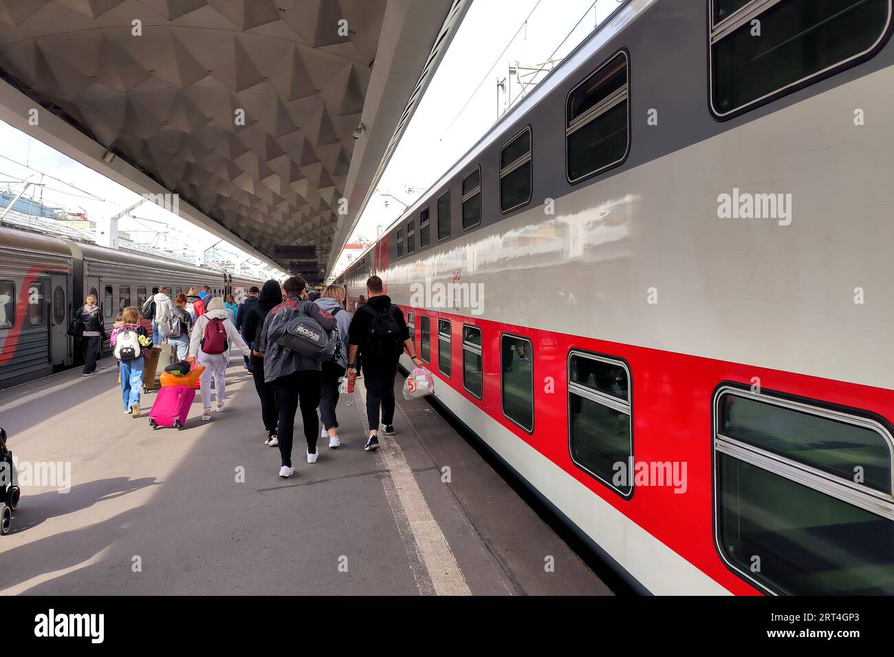 Russian Federation. Saint-Petersburg. Russian Railway, Russian Railways ...