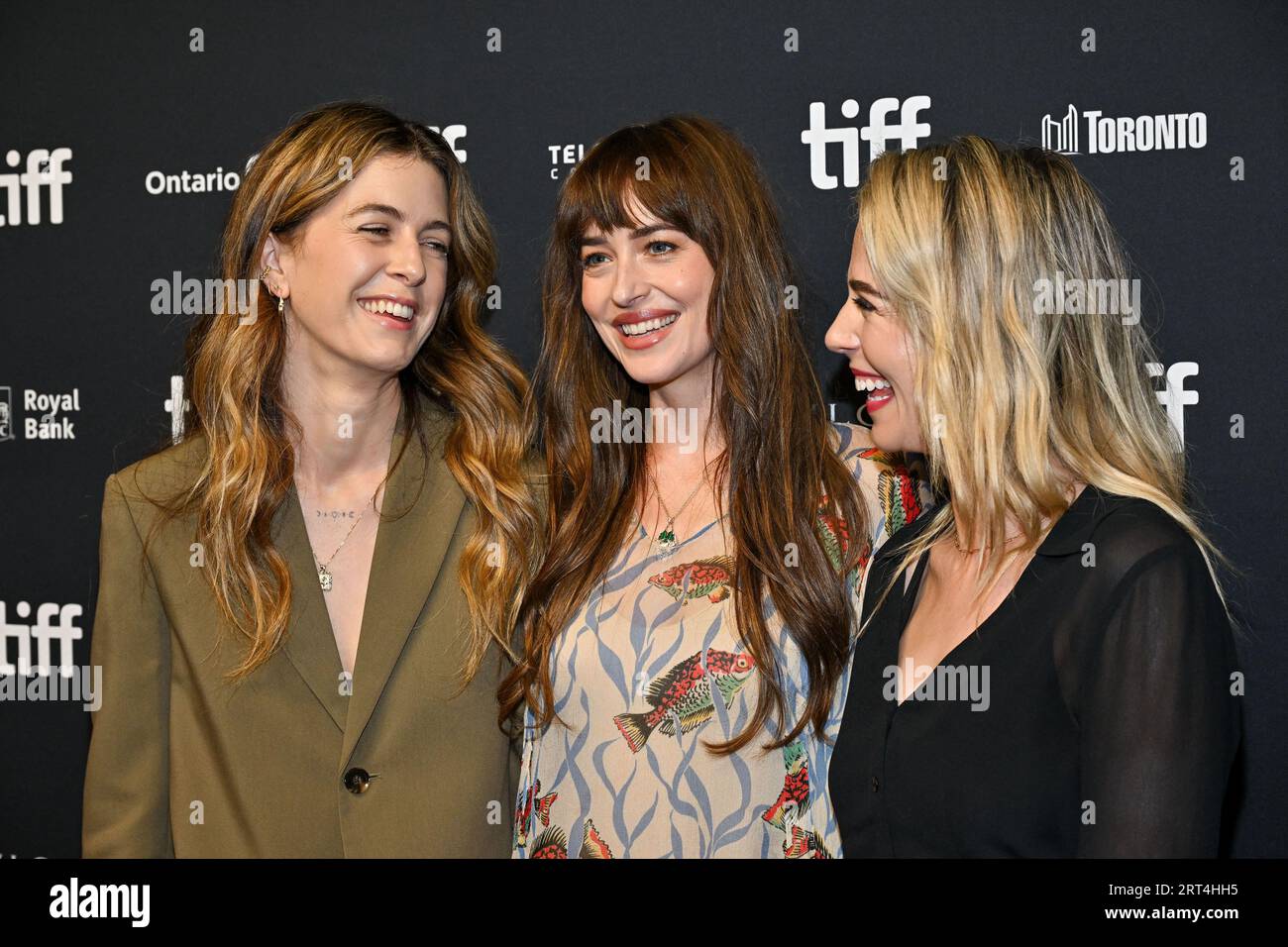 Toronto, Canada. 10th Sep, 2023. Ro Donnelly, Dakota Johnson, Christy ...