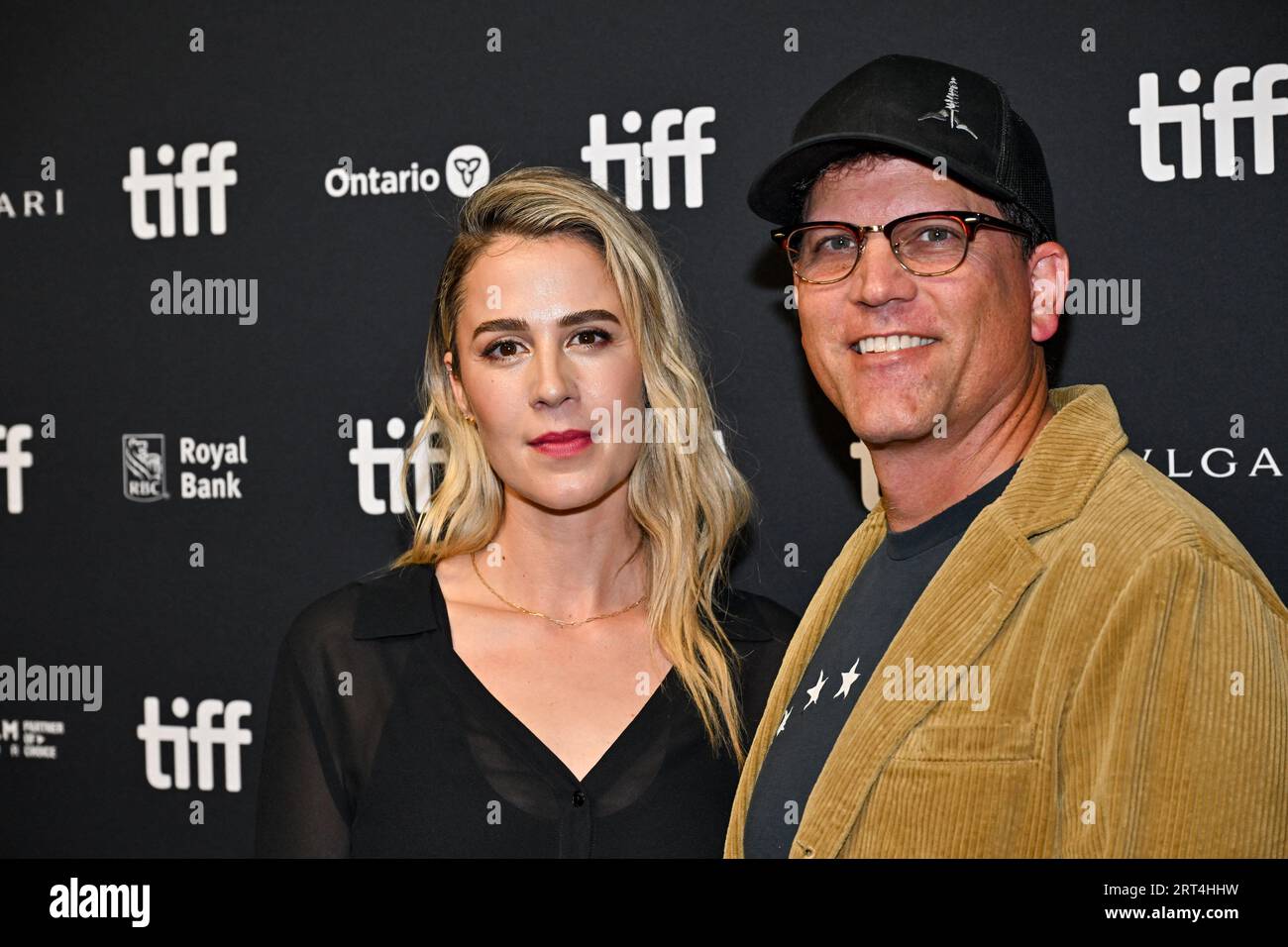 Toronto, Canada. 10th Sep, 2023. Christy Hall and guest attending the ...