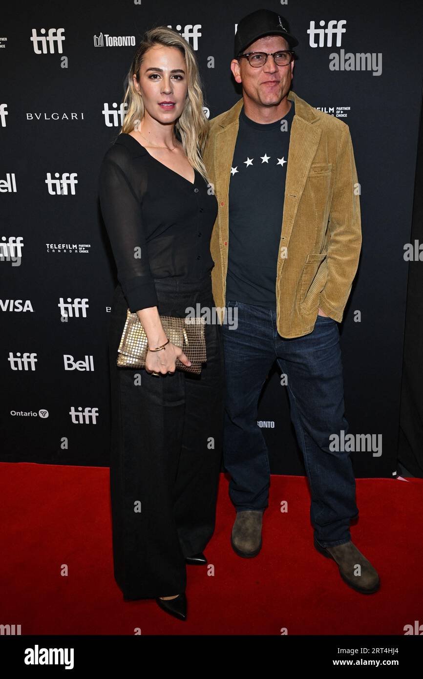 Toronto, Canada. 10th Sep, 2023. Christy Hall and guest attending the ...