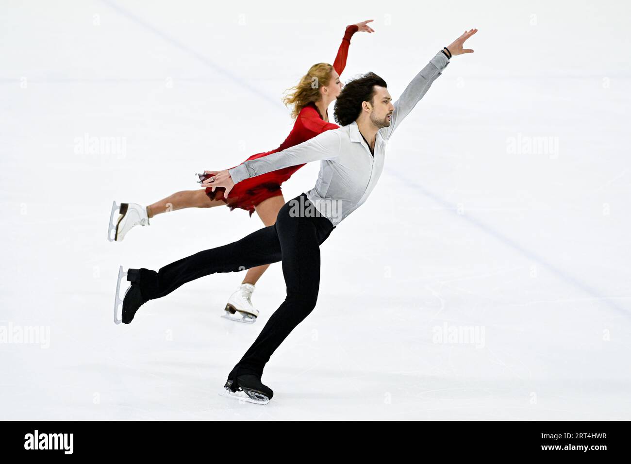 Maria KAZAKOVA & Georgy REVIYA (GEO), during Ice Dance Free Dance, at ...