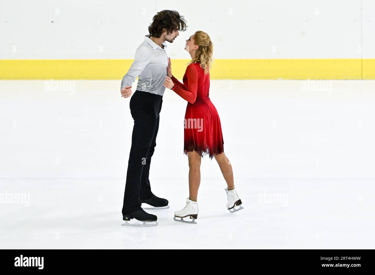 Maria KAZAKOVA & Georgy REVIYA (GEO), during Ice Dance Free Dance, at ...