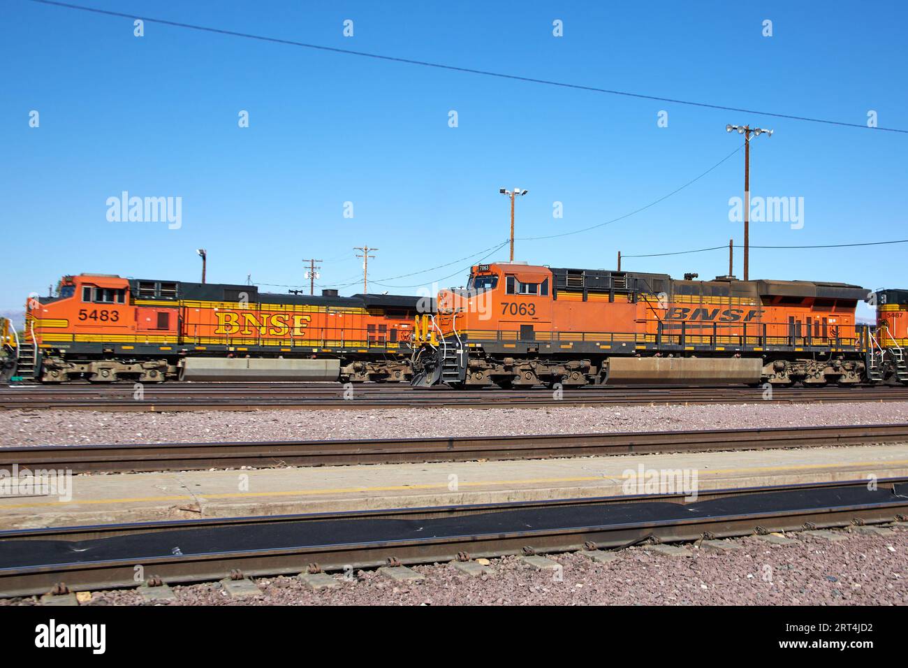 Railroad freight terminal usa hi-res stock photography and images - Alamy