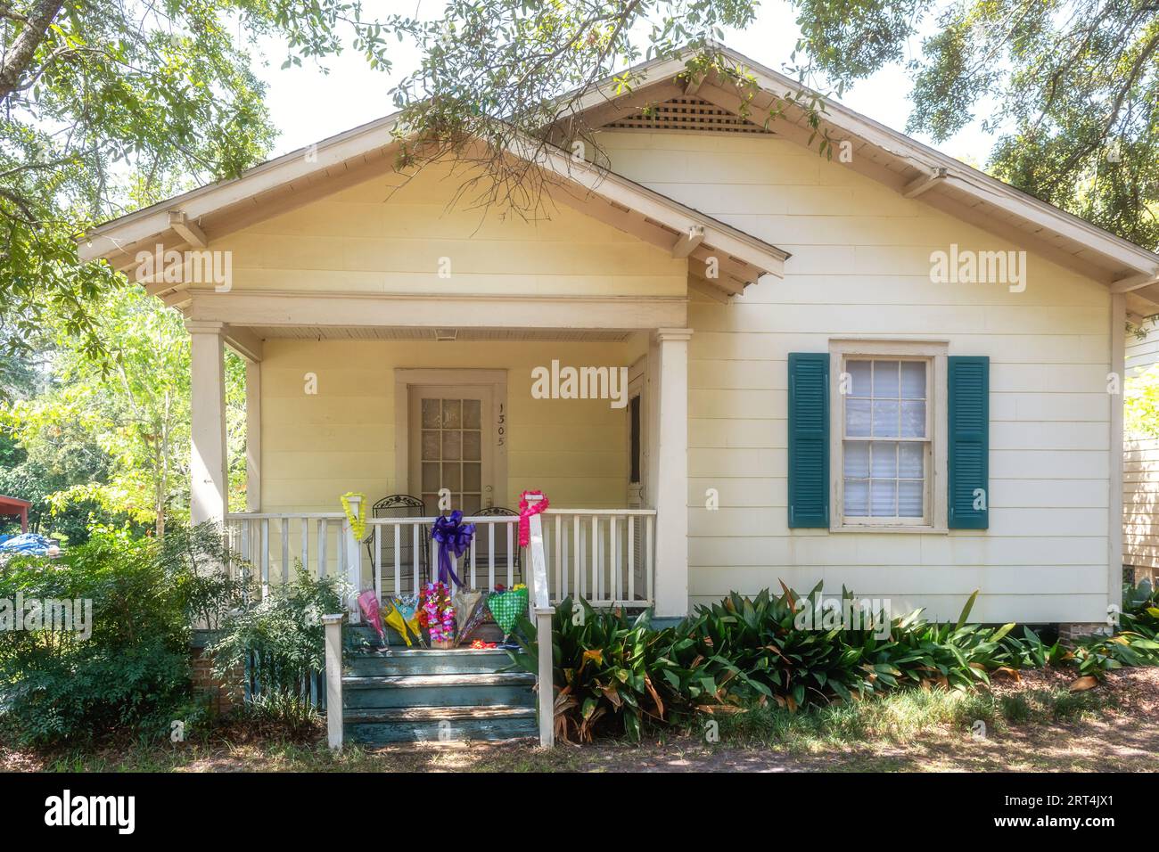 Jimmy Buffett childhood home in Pascagoula, Mississippi, USA Stock ...