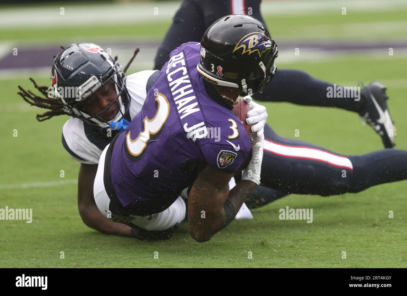 September 10, 2023: Baltimore Ravens WR Odell Beckham Jr. (3) comes ...