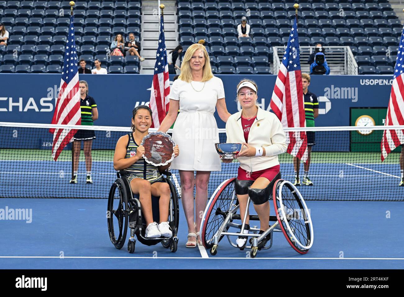 Yui Kamiji, Wheelchair Competition Tournament Director, Jennifer ...