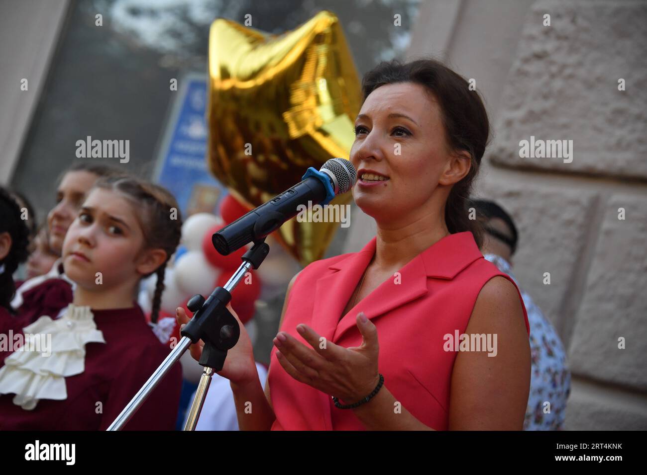 Moscow. Vice Speaker of the State Duma of the Russian Federation Anna ...
