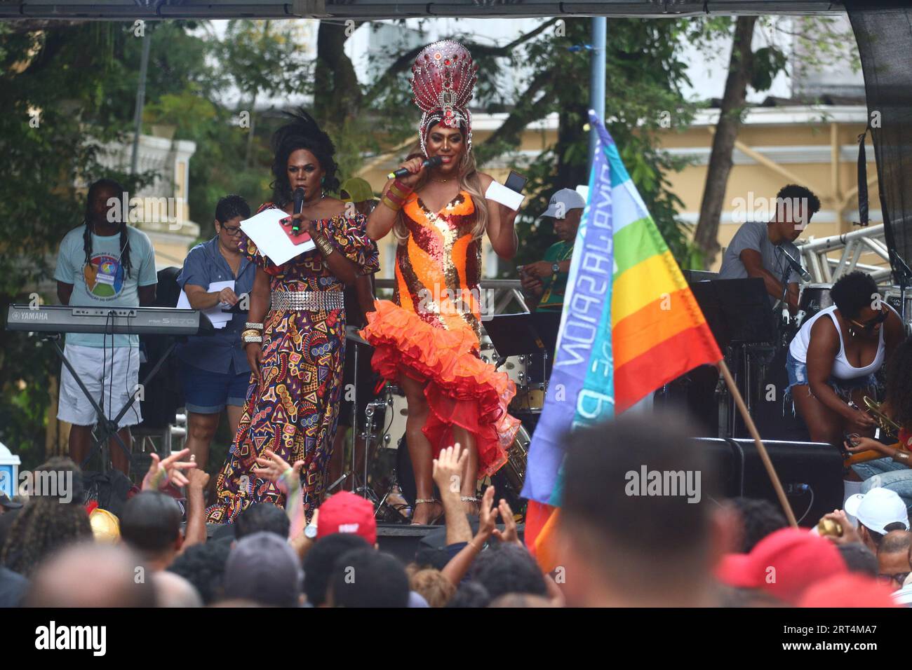 Salvador, Brazil. 10th Sep, 2023. The 20th LGBT Pride Parade, with the ...