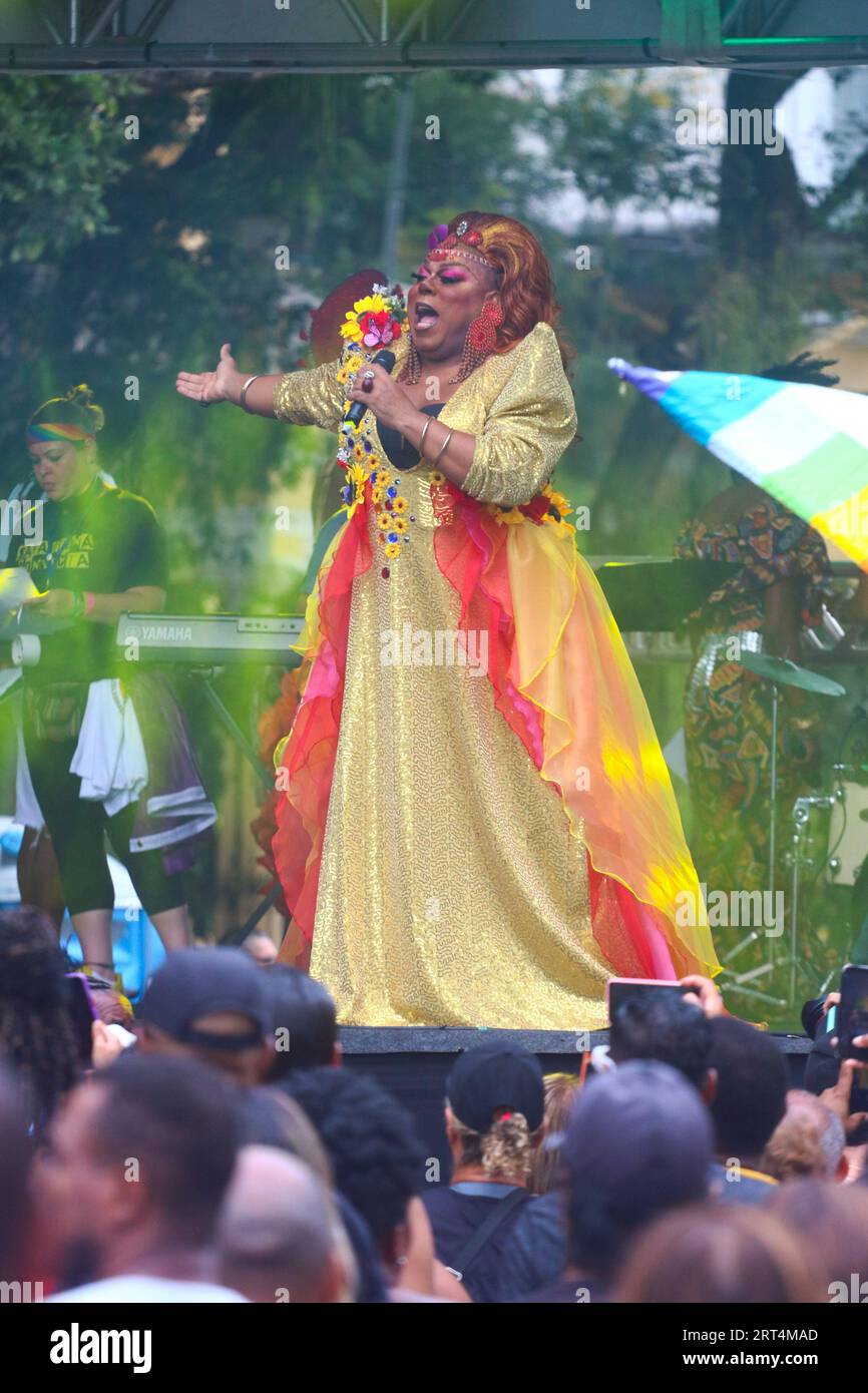 Salvador, Brazil. 10th Sep, 2023. The 20th LGBT Pride Parade, with the ...