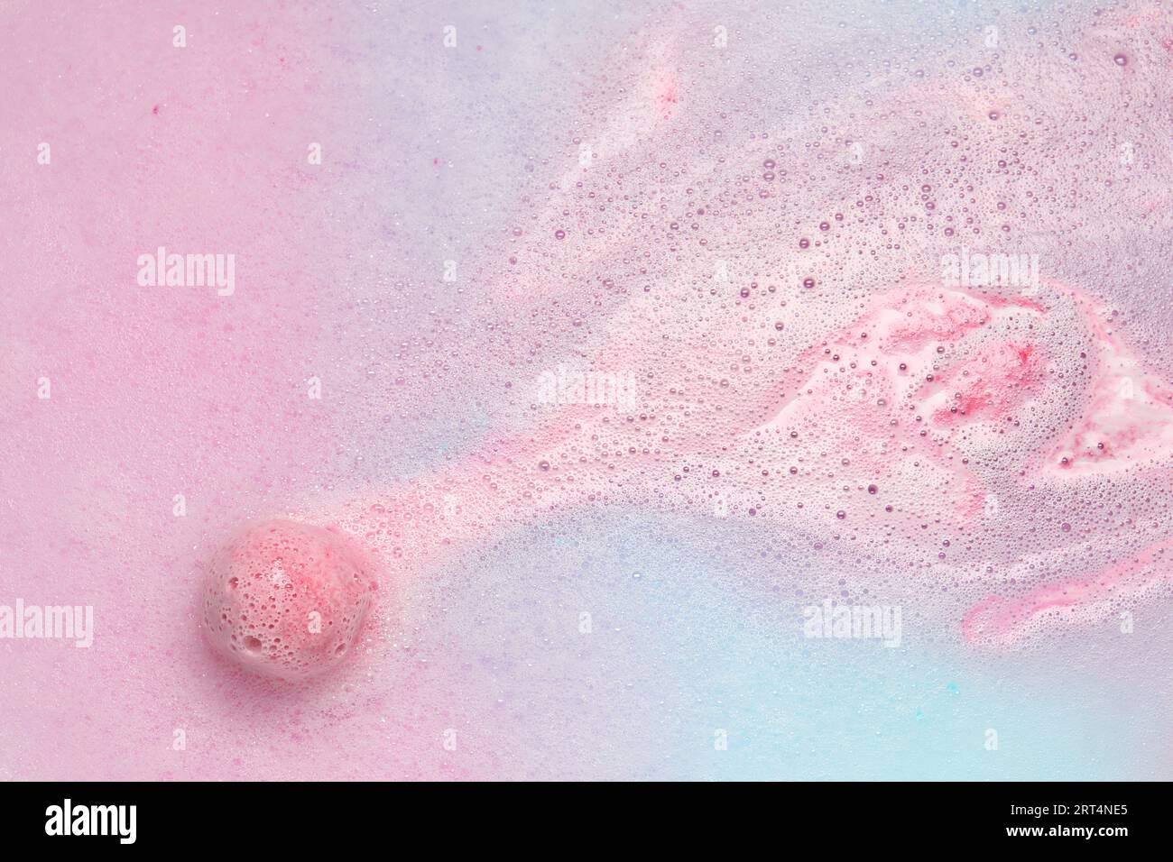 Bath bomb dissolving in hi-res stock photography and images - Alamy