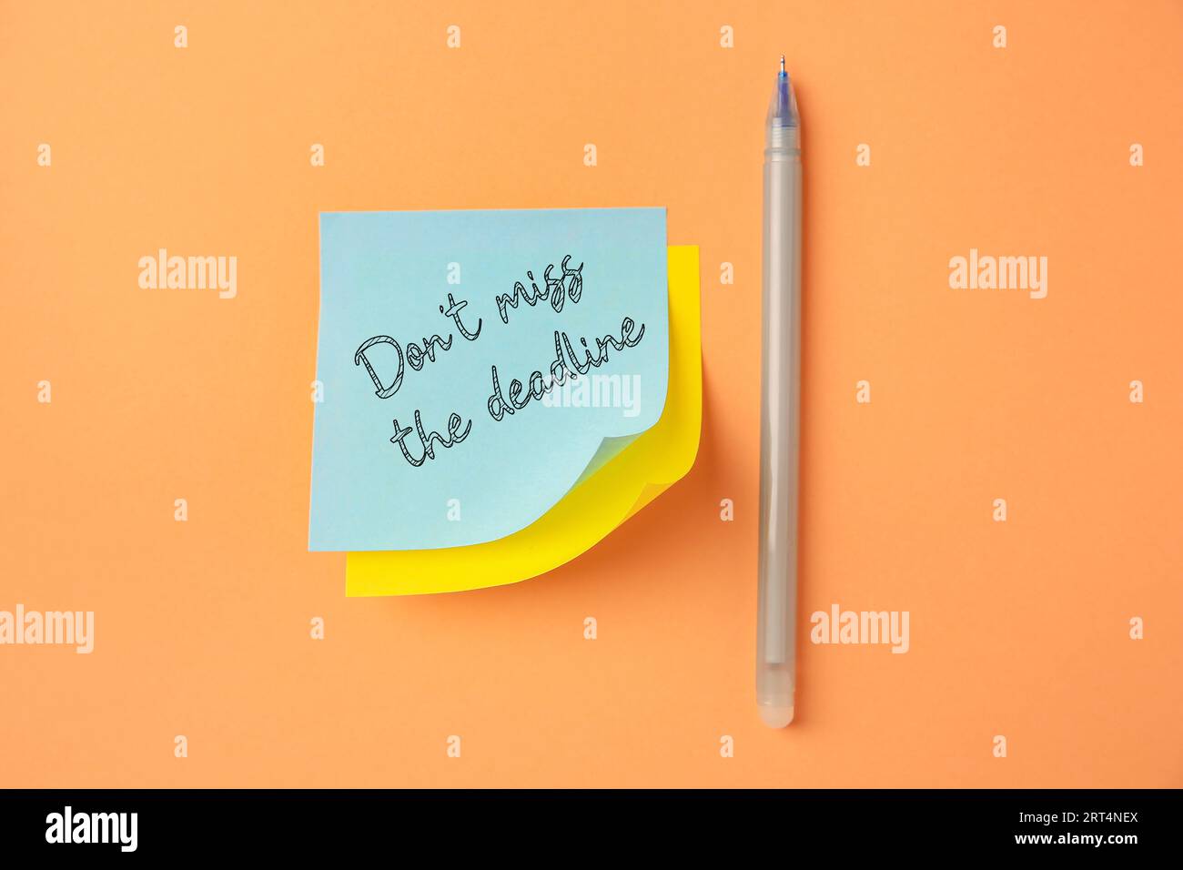 Examination reminder message hi-res stock photography and images - Alamy