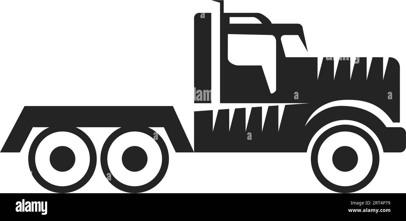 Truck Logo template Isolated. Brand Identity. Icon Abstract Vector ...