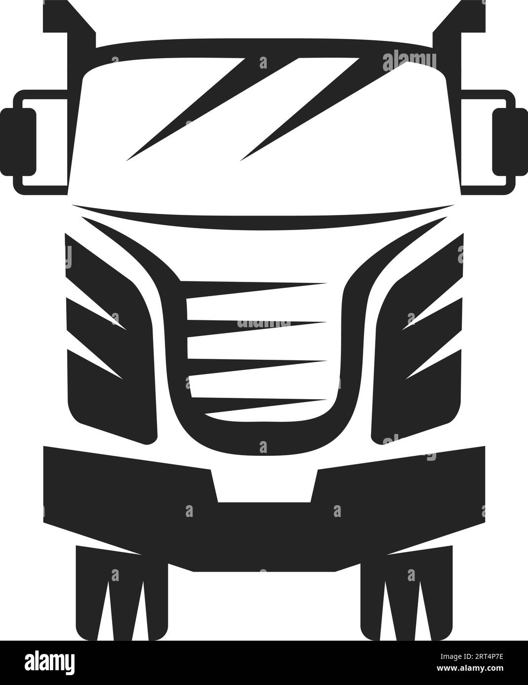 Truck Logo template Isolated. Brand Identity. Icon Abstract Vector ...